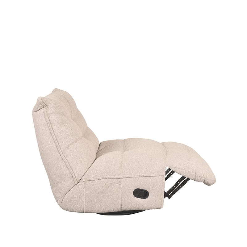 Relaxfauteuil Just Chill - Naturel Boucle - Home67 - | HomeDeco.nl